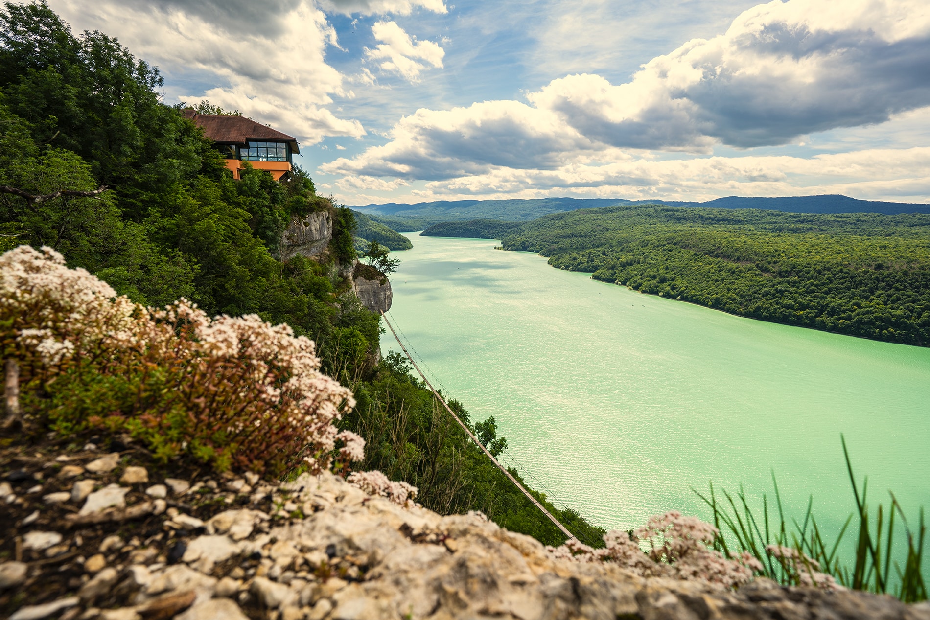 Le lac de Vouglans - Jura